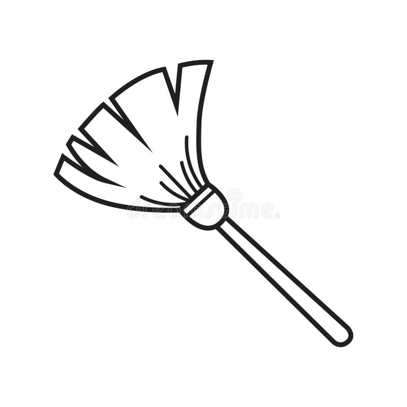 Cleaning Duster. Vector Illustration Decorative Design Stock Vector ...