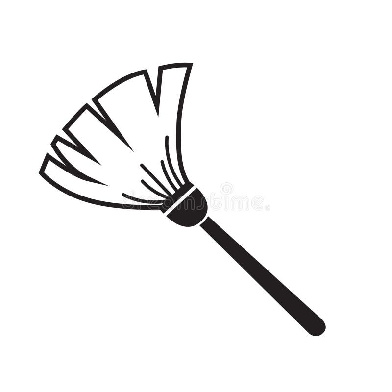 Cleaning Duster. Vector Illustration Decorative Design Stock Vector ...