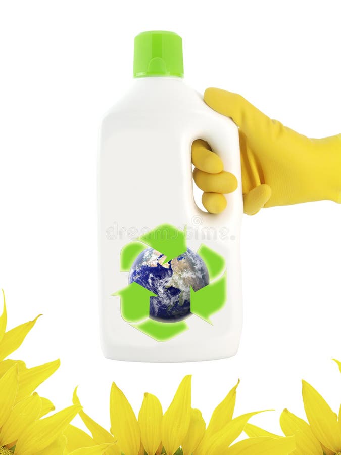 Cleaning Ecological Product Stock Image - Image of product, cleaner ...
