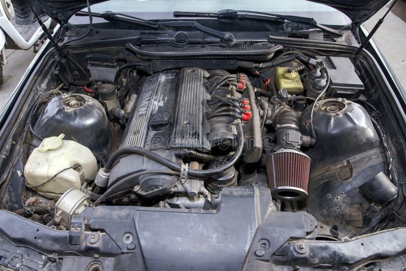 Cleaning Engine by Car Care Editorial Photography - Image of ...