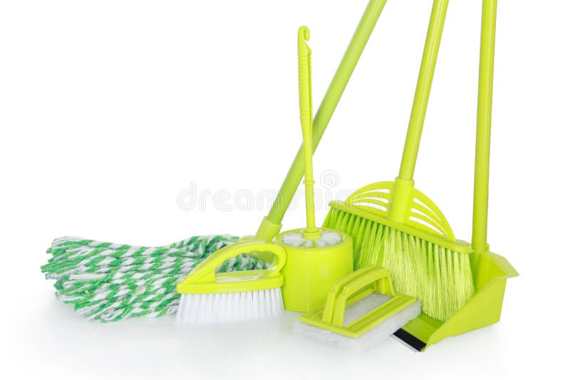 Cleaning equipment stock photo. Image of equipment, brush - 36585880