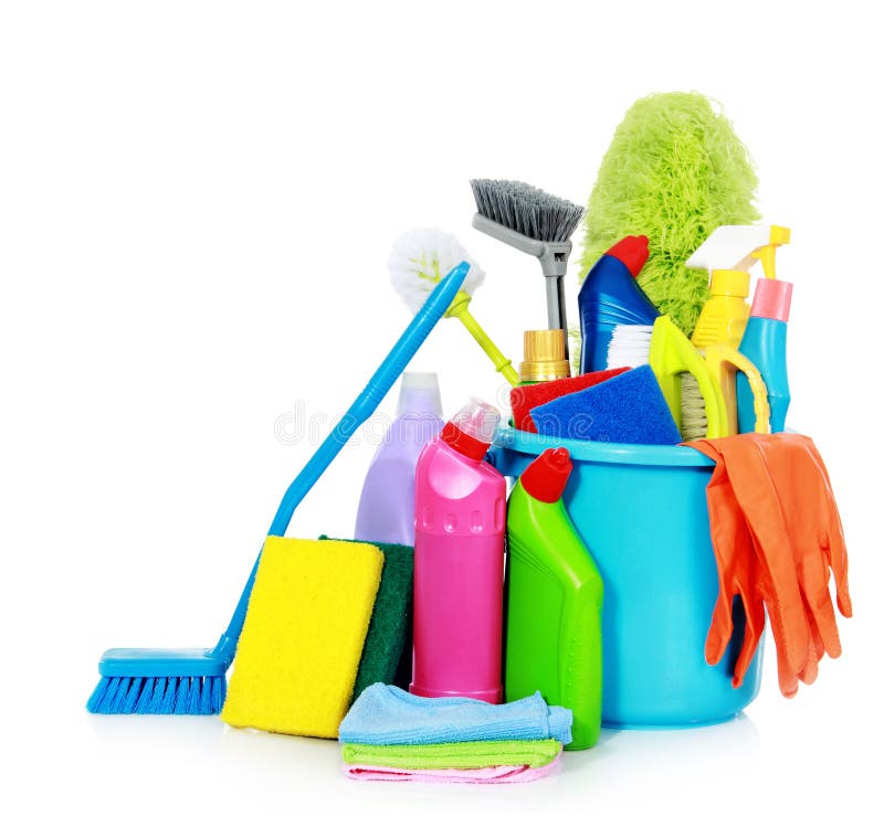 Cleaning products stock photo. Image of industry, house - 7453720
