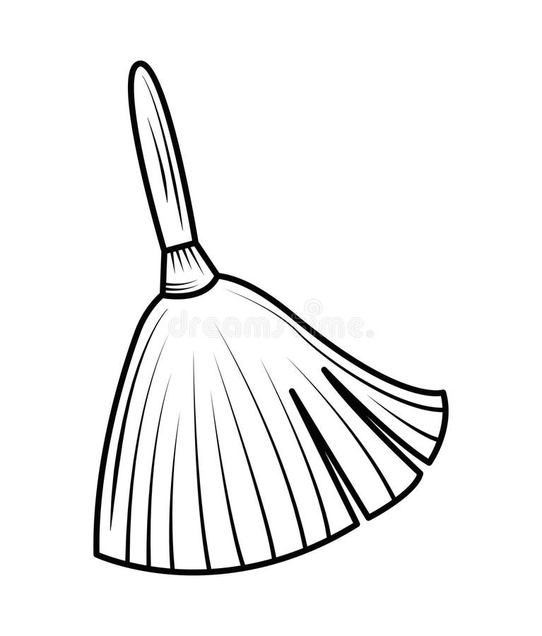 Cleaning feather duster stock vector. Illustration of service - 270719568
