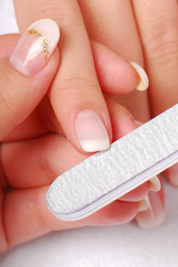 Cleaning fingernail stock image. Image of france, human - 4461139
