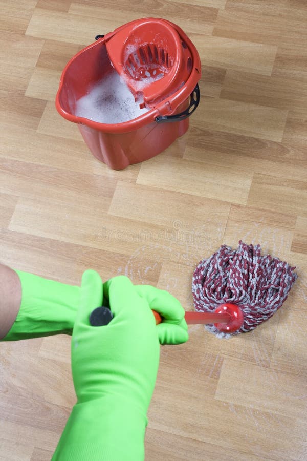 Cleaning floor stock image. Image of dirty, housekeeping - 22864819