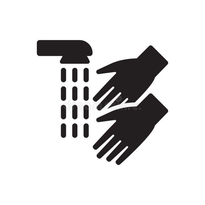 Cleaning Hand Wash Icon Sign Symbol Vector Stock Vector - Illustration ...