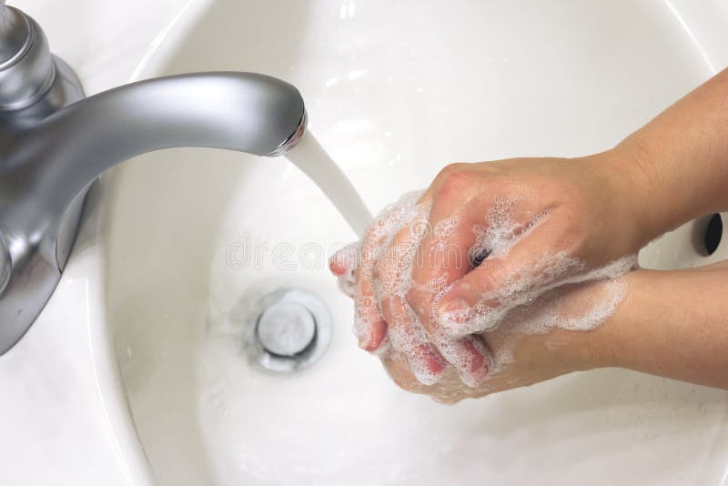 Washing Hands stock image. Image of personal, cleaning - 25452315