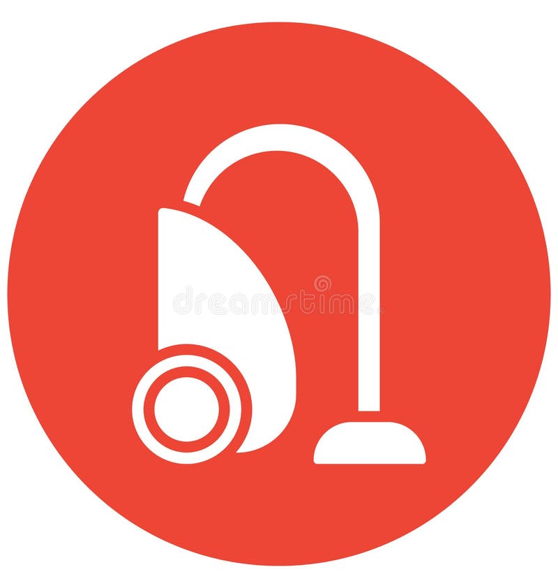 Cleaning, Hoover Isolated Vector Icon that Can Be Easily Edited in Any ...