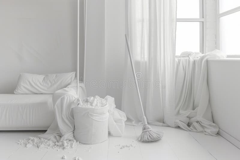 Cleaning the House Concept, Cleaning Company Stock Image - Image of company, mopping: 311055069