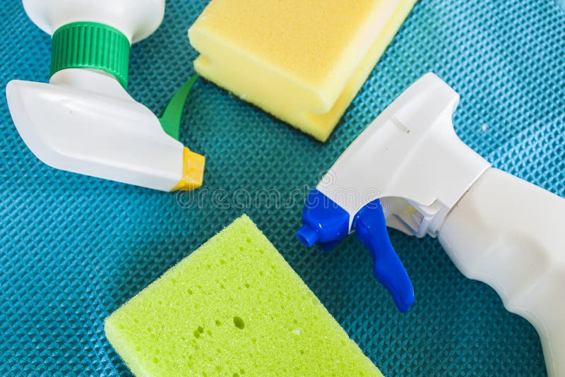 Cleaning items stock image. Image of cleaner, domestic - 28271059