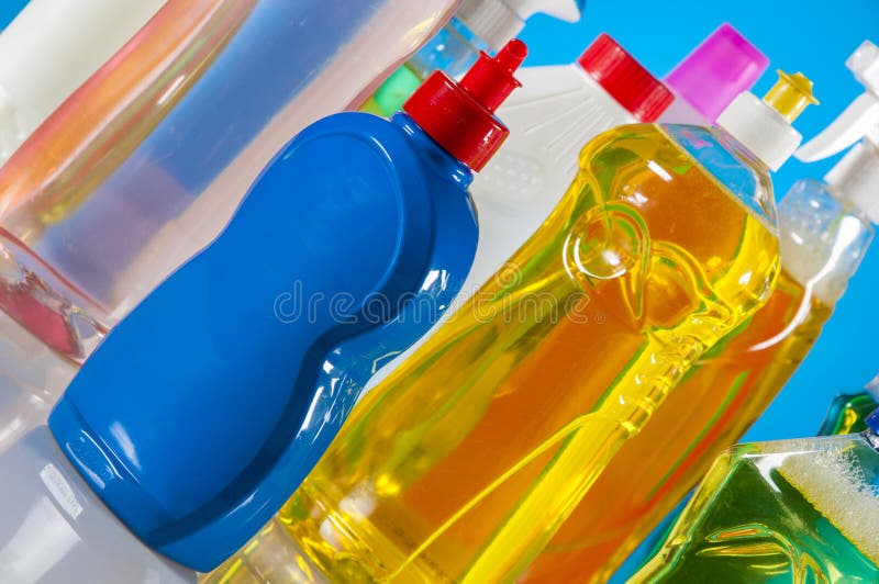 Cleaning kit stock image. Image of toilet, assortment - 35162265