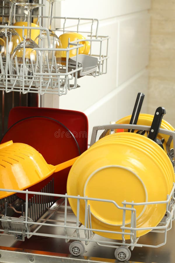 Cleaning the kitchen stock photo. Image of plates, housekeeping - 29182446