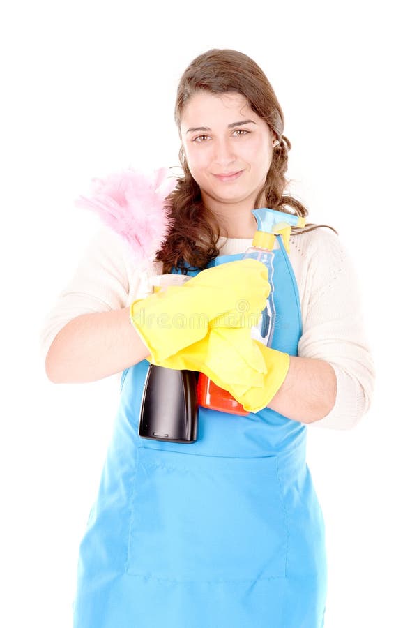 Cleaning lady stock photo. Image of lady, occupation - 51146428