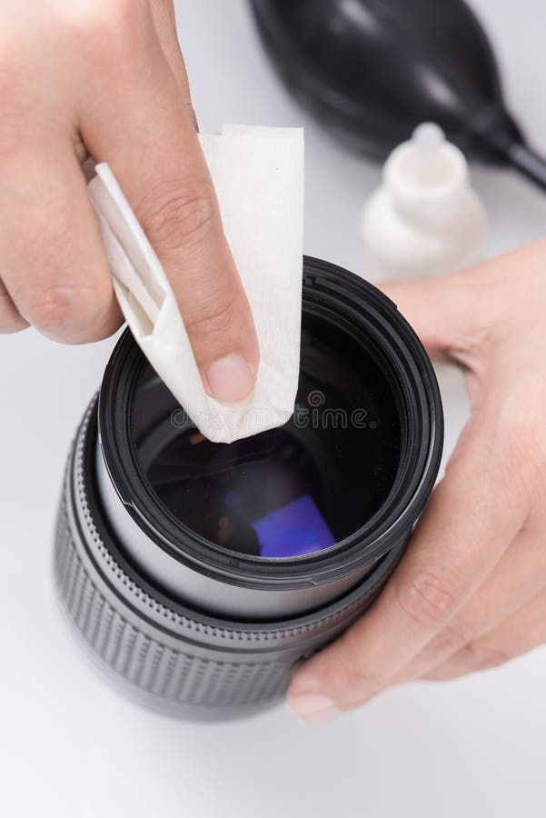 Cleaning lens stock image. Image of processor, wipe, cleaning - 60227751