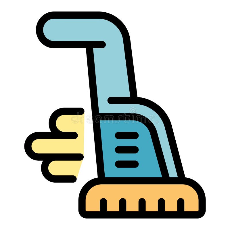 Cleaning Machine Removing Dust Using Modern Technology Icon Stock ...