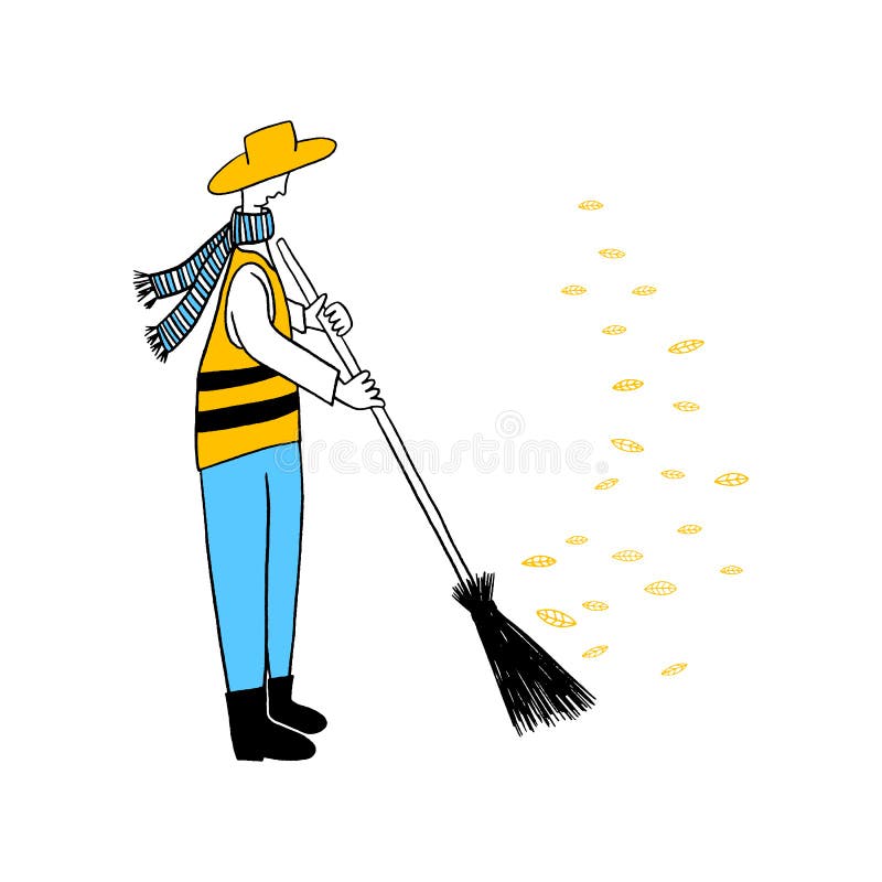 Sweeper Men Stock Illustrations – 92 Sweeper Men Stock Illustrations ...