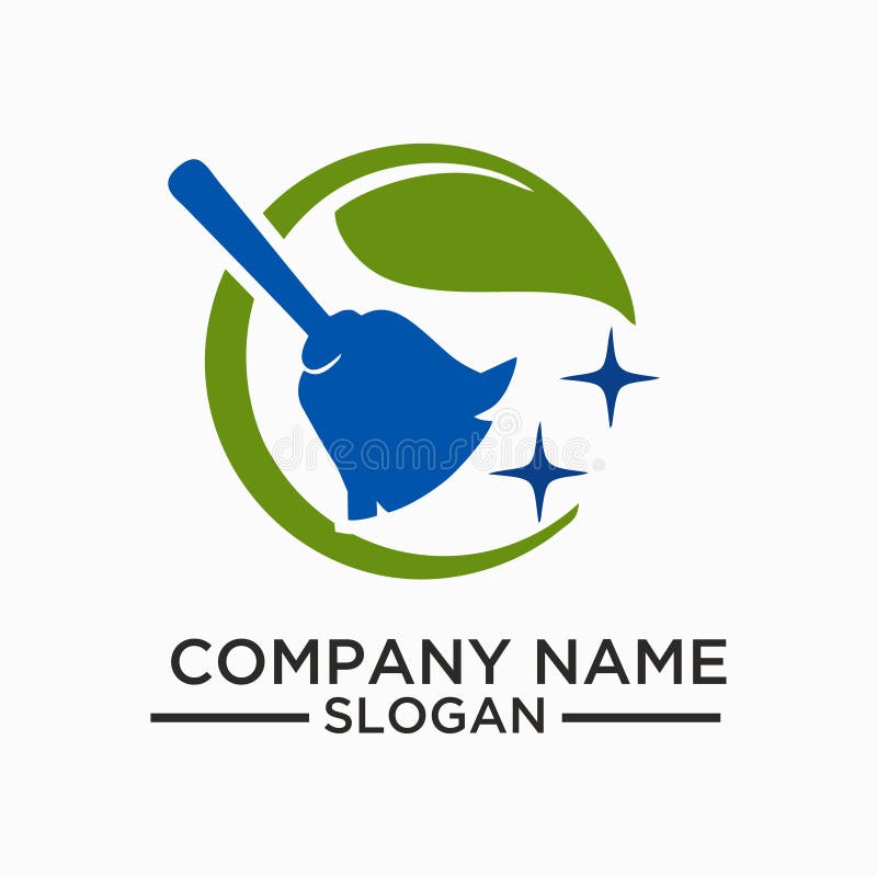 Cleaning and Maintenance Logo and Template, Stock Illustration ...