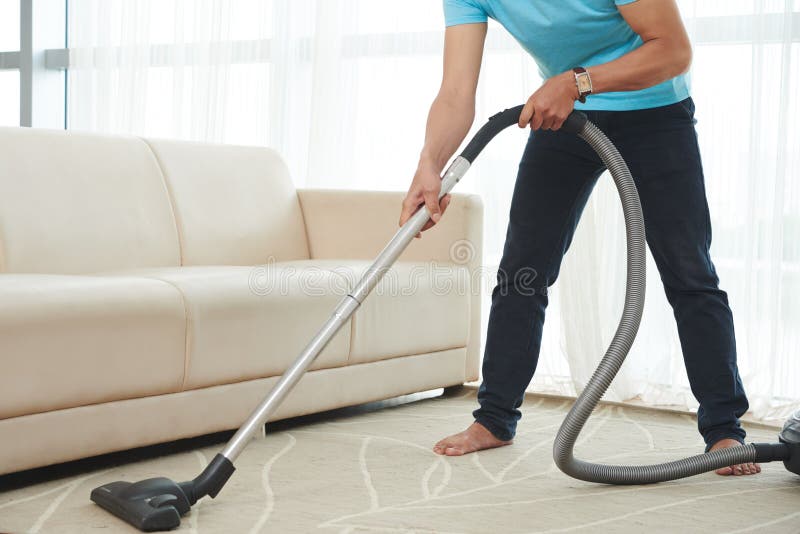 Cleaning man stock image. Image of domestic, bachelor - 94005575