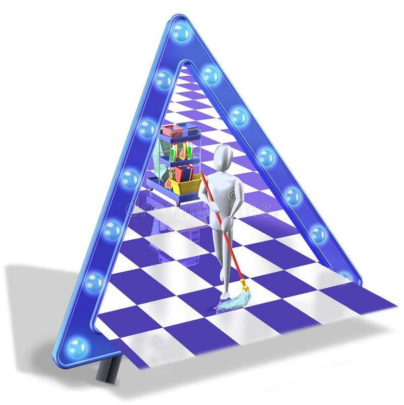 Cleaning Triangle Stock Illustrations – 513 Cleaning Triangle Stock ...