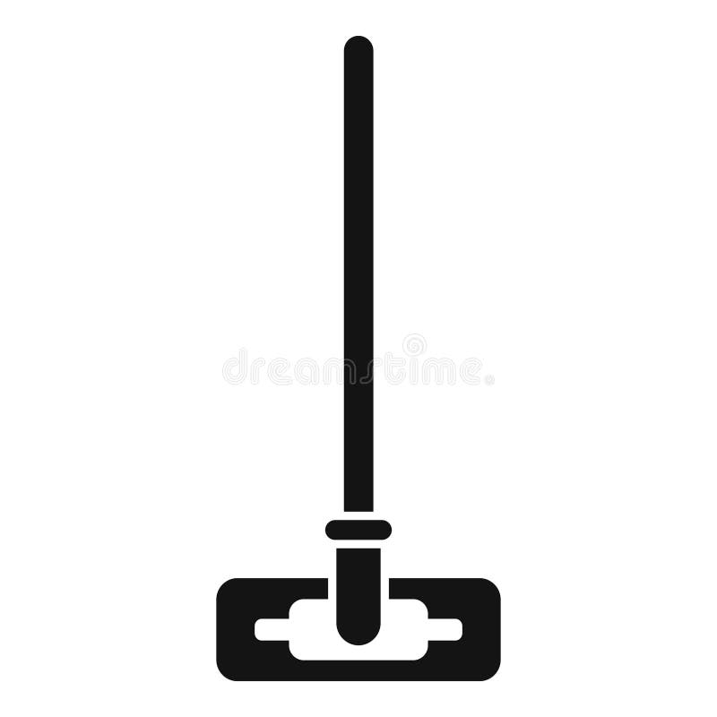 Cleaning Mop Icon Representing Cleaning Service Logo Stock Vector ...