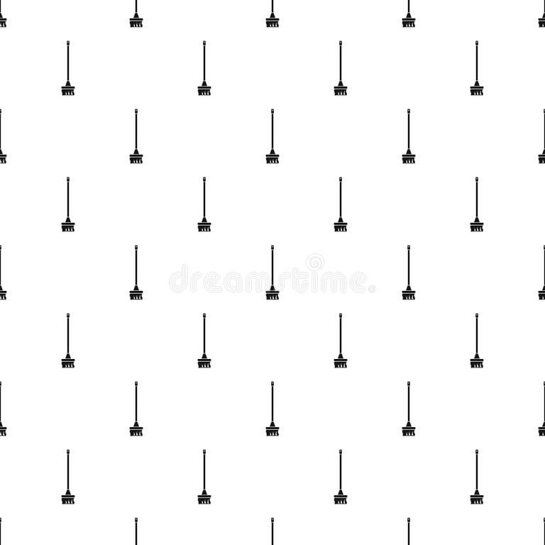 Cleaning Mop Pattern Seamless Vector Stock Vector - Illustration of ...