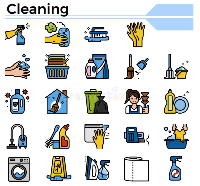 Cleaning Outline Stock Illustrations – 38,153 Cleaning Outline Stock ...
