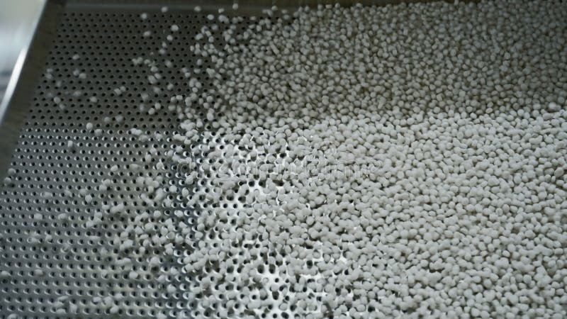 Cleaning of Polymer Granules. Creative Stock Video - Video of foam ...