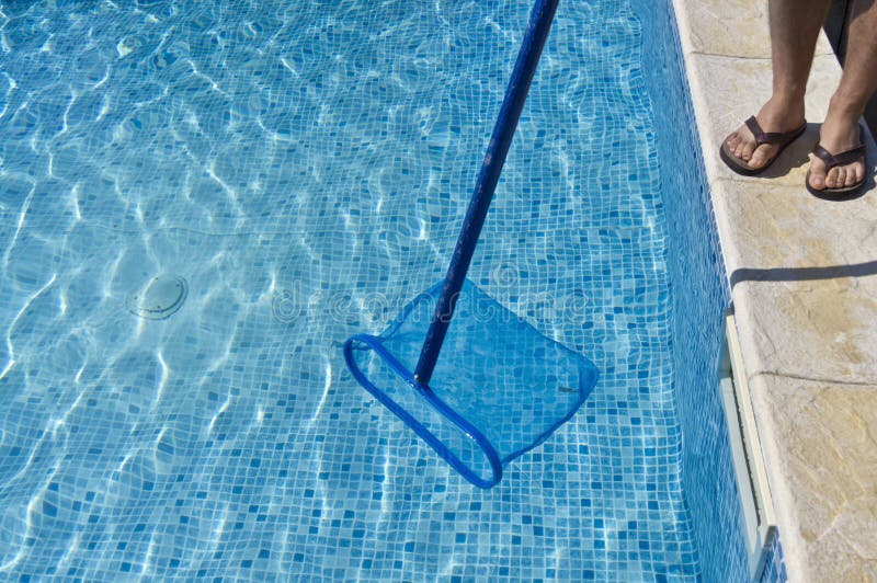 Cleaning pool stock photo. Image of cleaner, cleaning - 20928820