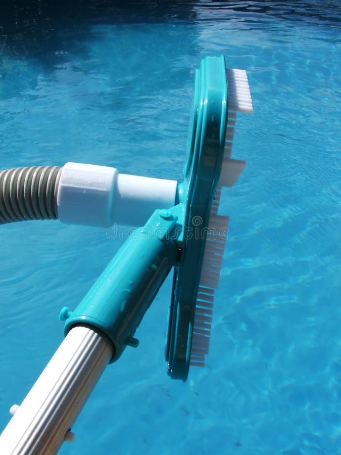 Cleaning the pool stock photo. Image of fresh, swim, sparkling - 667802