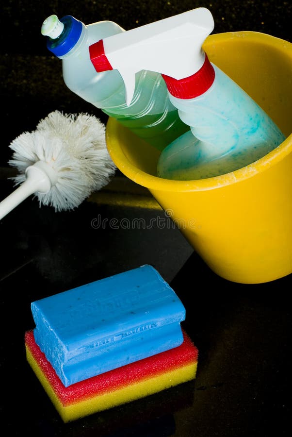 Cleaning products stock photo. Image of liquid, cleaning - 6610214