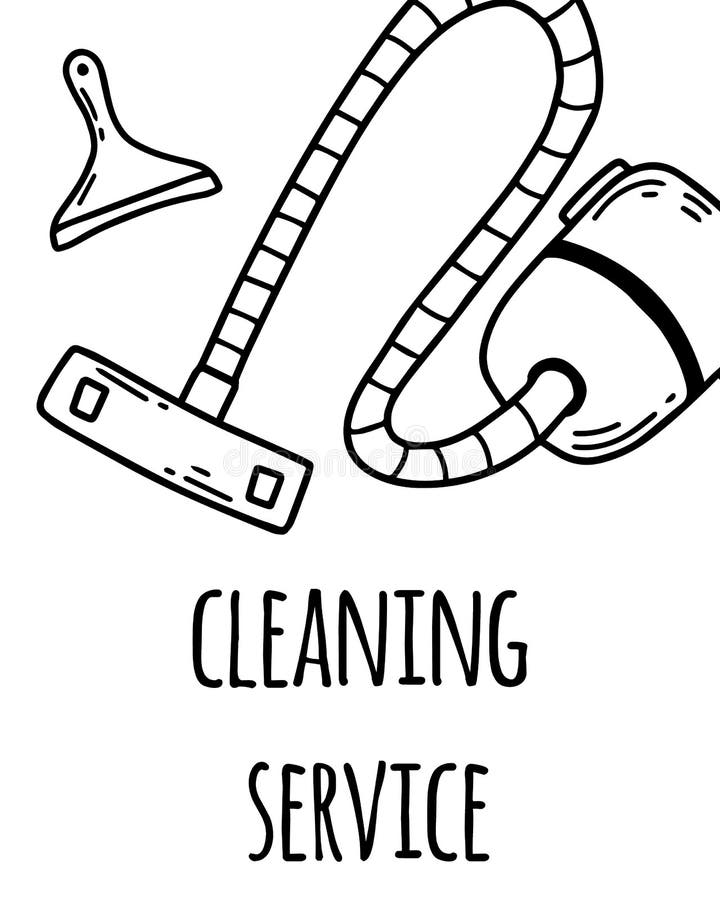 Doodle Vacuum Cleaner Stock Illustrations – 549 Doodle Vacuum Cleaner ...