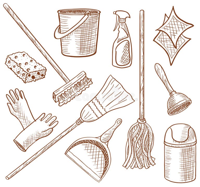 Cleaning Bucket Doodle Stock Illustrations – 1,054 Cleaning Bucket ...