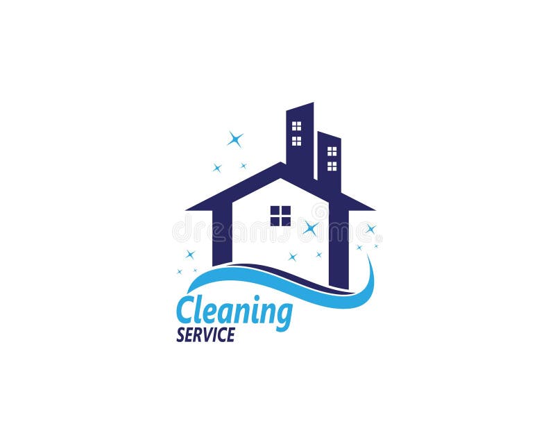Cleaning Service Icon and Symbol Vector Illustration Stock Vector ...