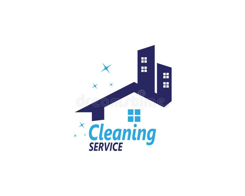Cleaning Service Icon and Symbol Vector Illustration Stock Vector ...