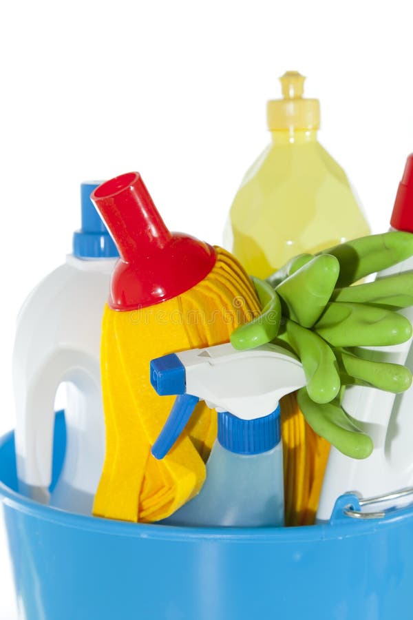 Cleaning set stock image. Image of cleaning, bleach, cork - 28772699