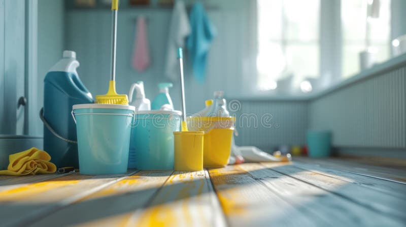 Cleaning Set for Different Surfaces in Kitchen, Bathroom and Other ...