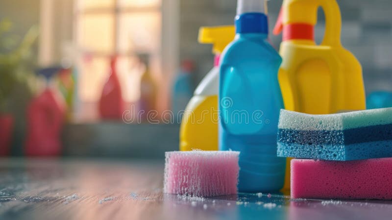 Cleaning Set for Different Surfaces in Kitchen, Bathroom and Other ...