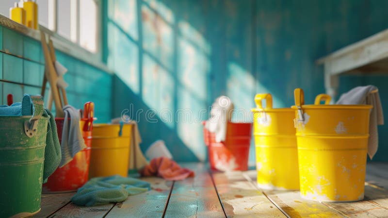 Cleaning Set for Different Surfaces in Kitchen, Bathroom and Other ...