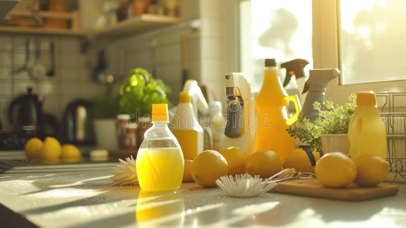 Cleaning Set for Different Surfaces in Kitchen, Bathroom and Other ...