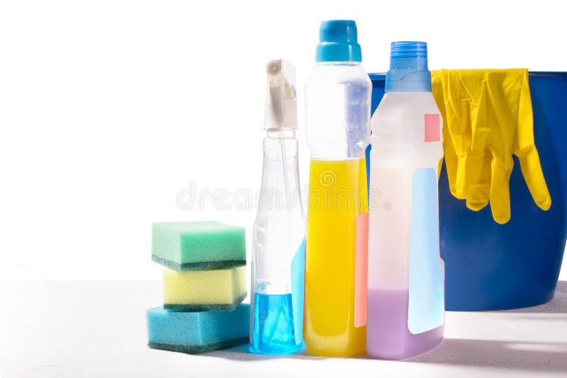 Cleaning Set. Spring Clean Up Stock Photo - Image of domestic ...
