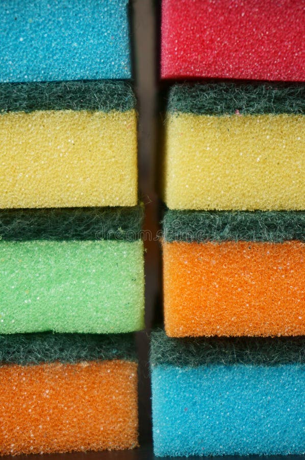Cleaning sponges stock image. Image of household, tool - 31202023