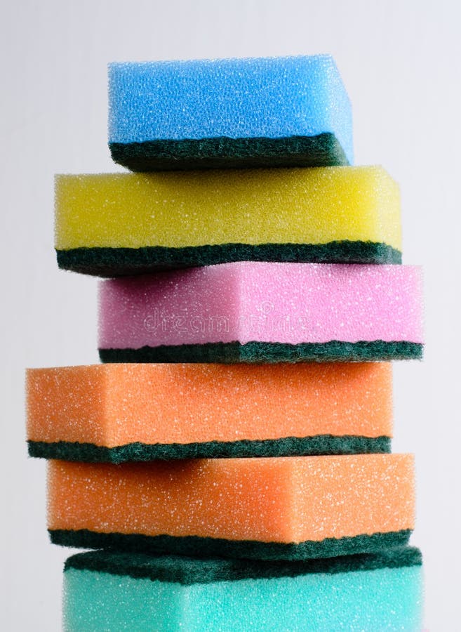 Cleaning sponges stock photo. Image of sponge, cleaning - 47200466