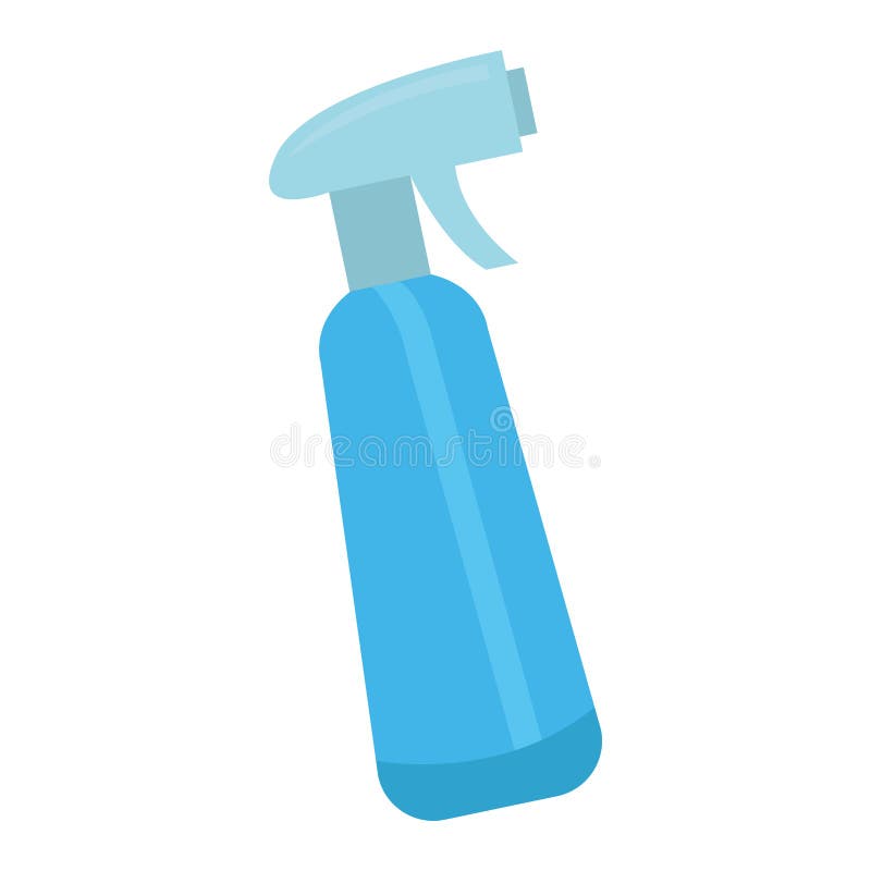 Cleaning spray bottle icon stock vector. Illustration of icon - 191810209