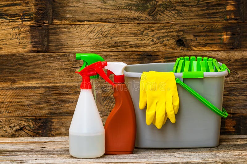 Cleaning Sprayer, Sanitizer Spray. Home Cleaning Concept Stock Photo ...