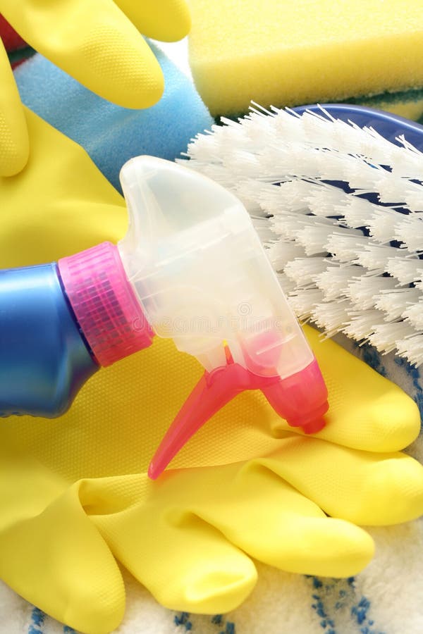 Cleaning supplies stock image. Image of freshness, hygiene - 5993753