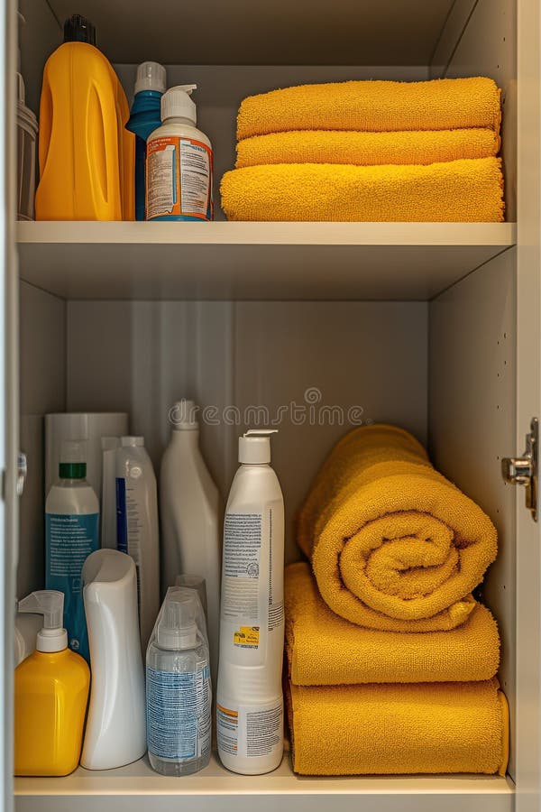 Cleaning Supplies Organization Home Storage Visual Guide Neat ...