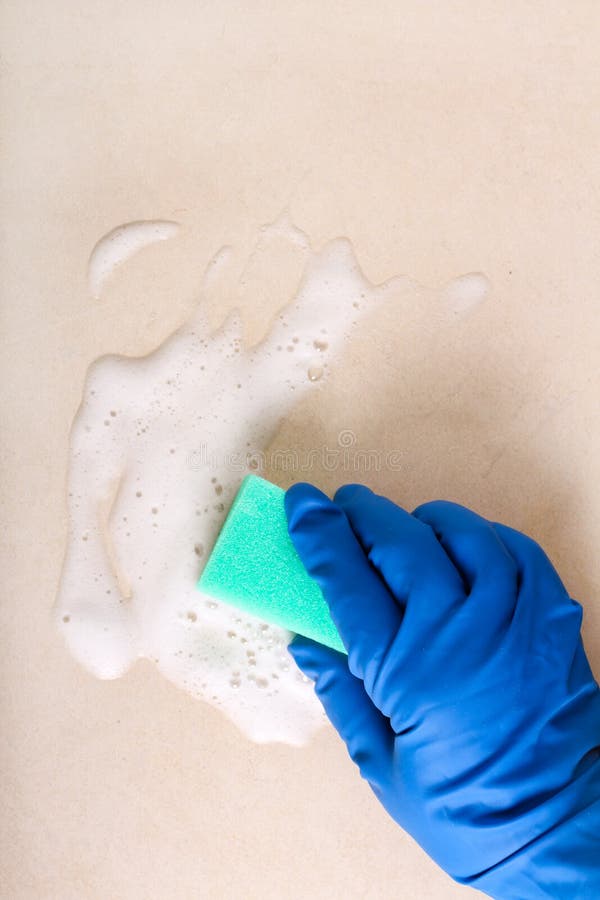 Cleaning the surface stock photo. Image of copyspace - 172642982