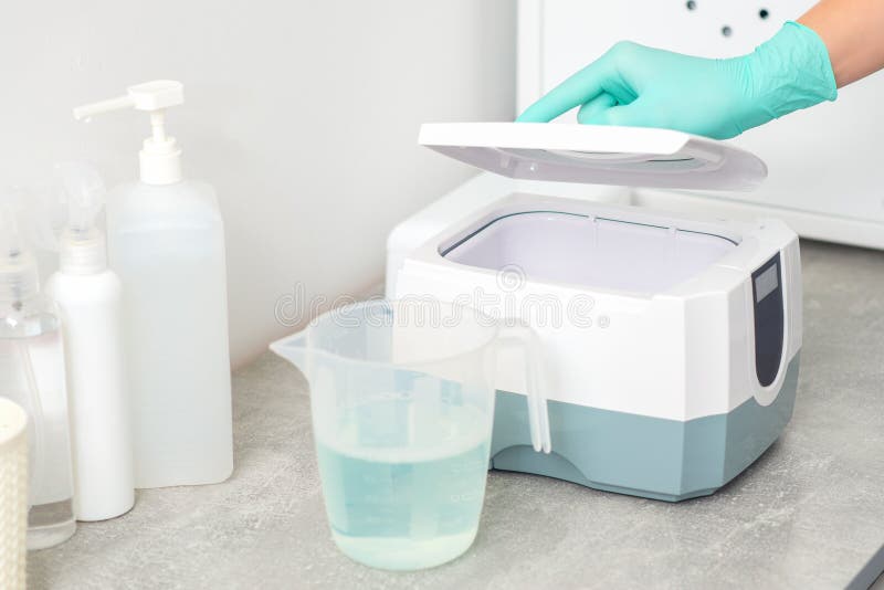 Cleaning Systems for Medical Instruments Stock Photo - Image of ...