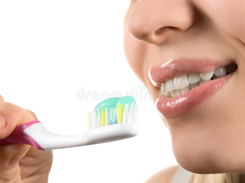Brushing stock image. Image of care, cleanliness, person - 114623