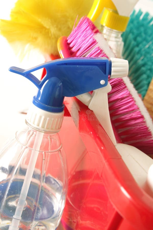 Cleaning products stock image. Image of disinfect, domestic - 13888881
